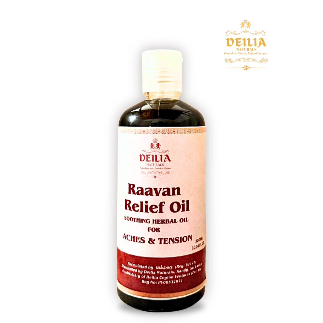 Raavan Relief Oil with Balm - Deilia Naturals
